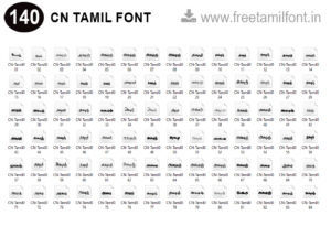 CN Tamil 140 Font Zip Free Download