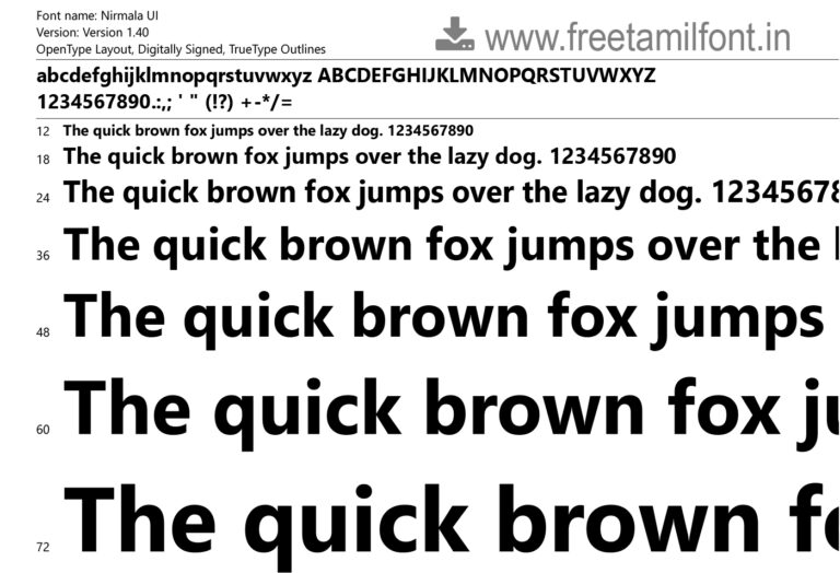 Nirmala UI B Tamil Font Free Download nirmala-ui-b-tamil-font-free-download